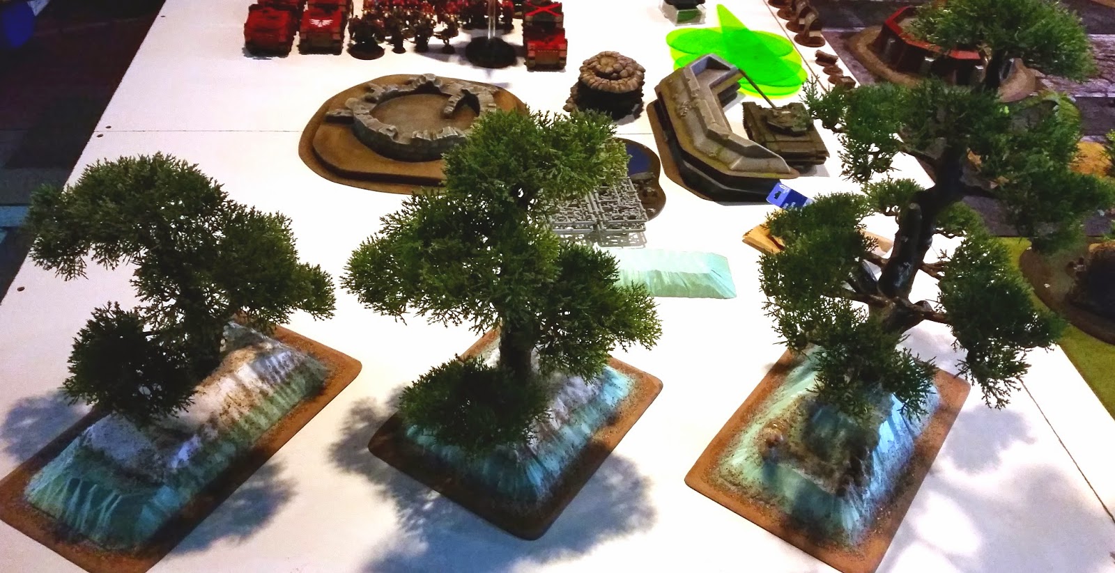 ATTIC WARS - A 40K BLOG!: Giant Trees for 40K Apocalypse!