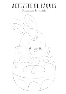 Activité : Graphisme de Pâques - Comptines et Belles Histoires