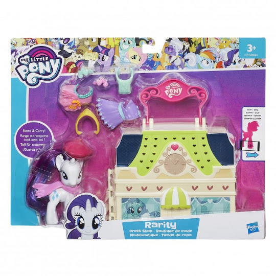 MLP Rarity Dress Shop Rarity Brushable Figure | MLP Merch