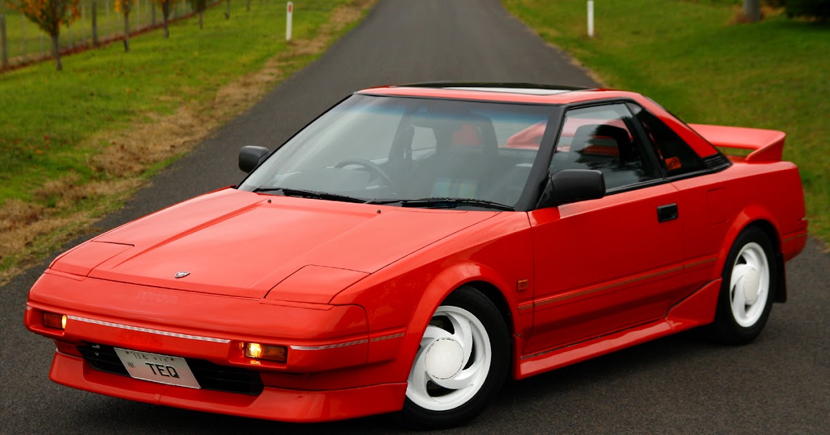 80sHERO: Little Red the 1987 AW11 Toyota MR2 does June 2016..