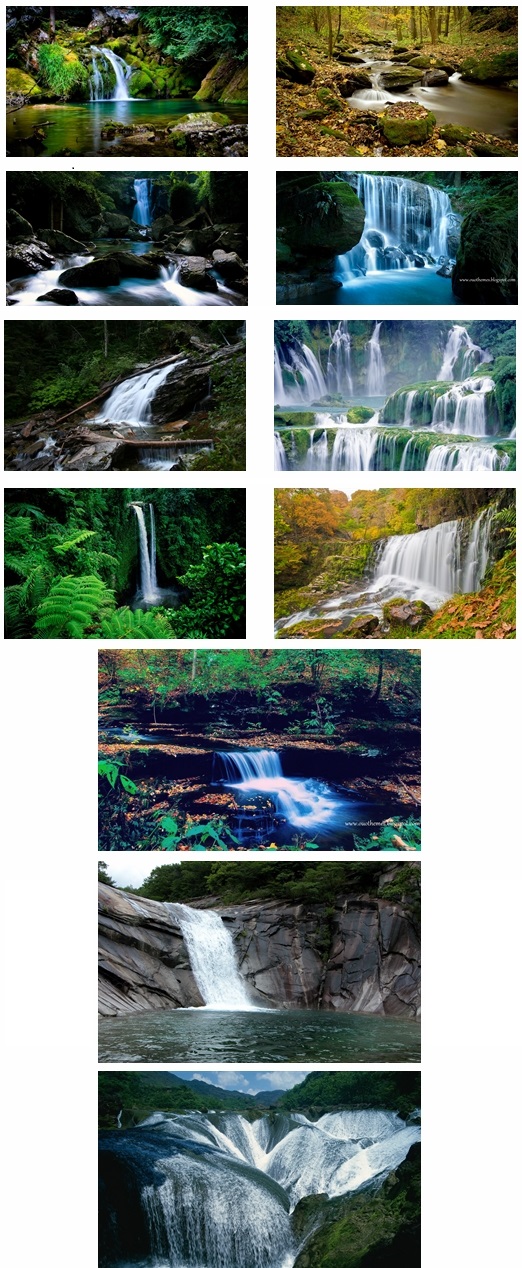 Waterfall Theme For Windows 7 And 8 Season 3 | Ouo Themes