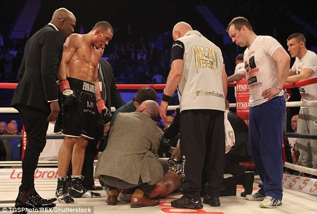 Photos: Why didn't the referee stop the fight? Boxer in coma after ...