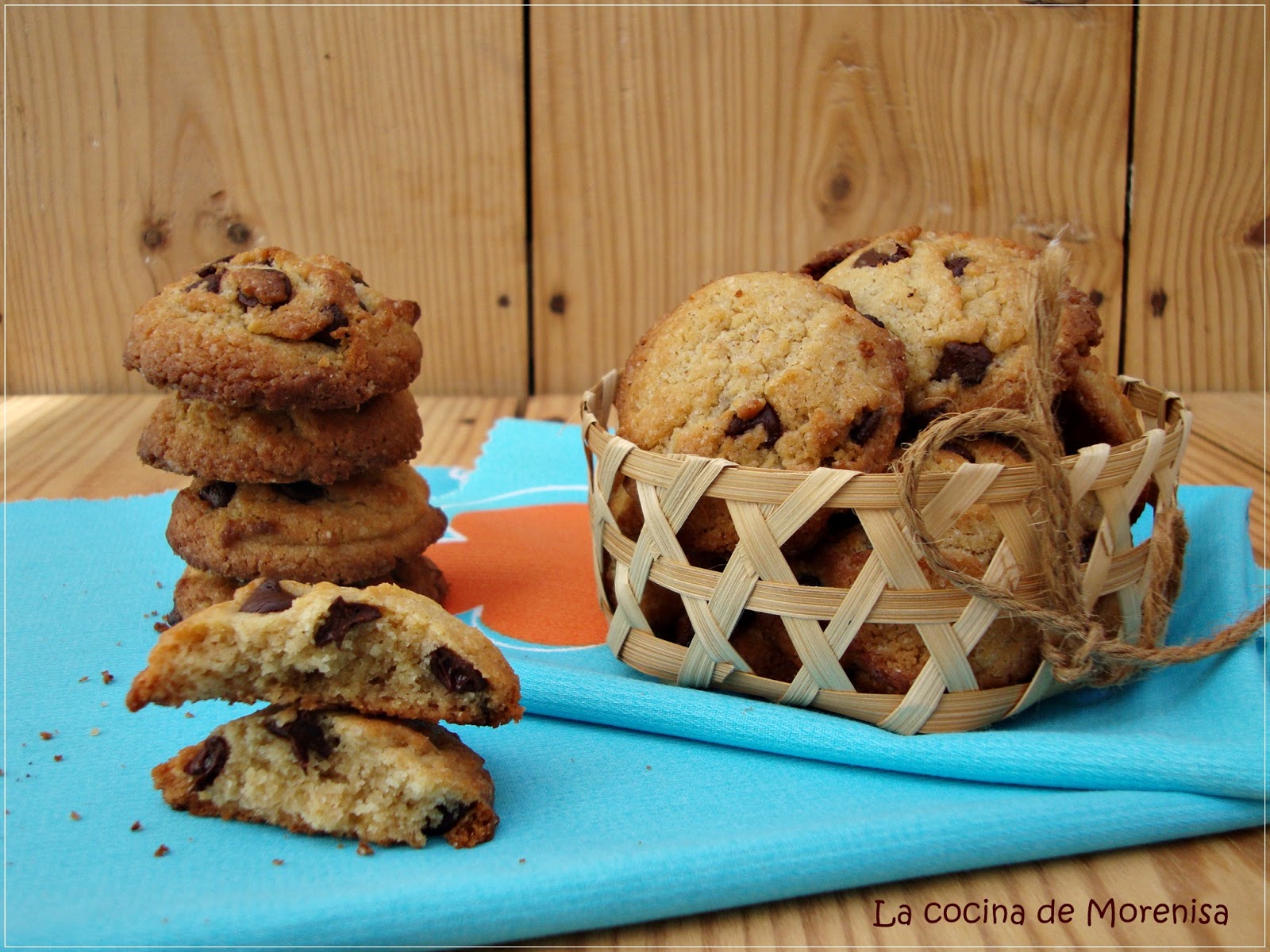 LA COCINA DE MORENISA: Cookies con Pepitas de Chocolate