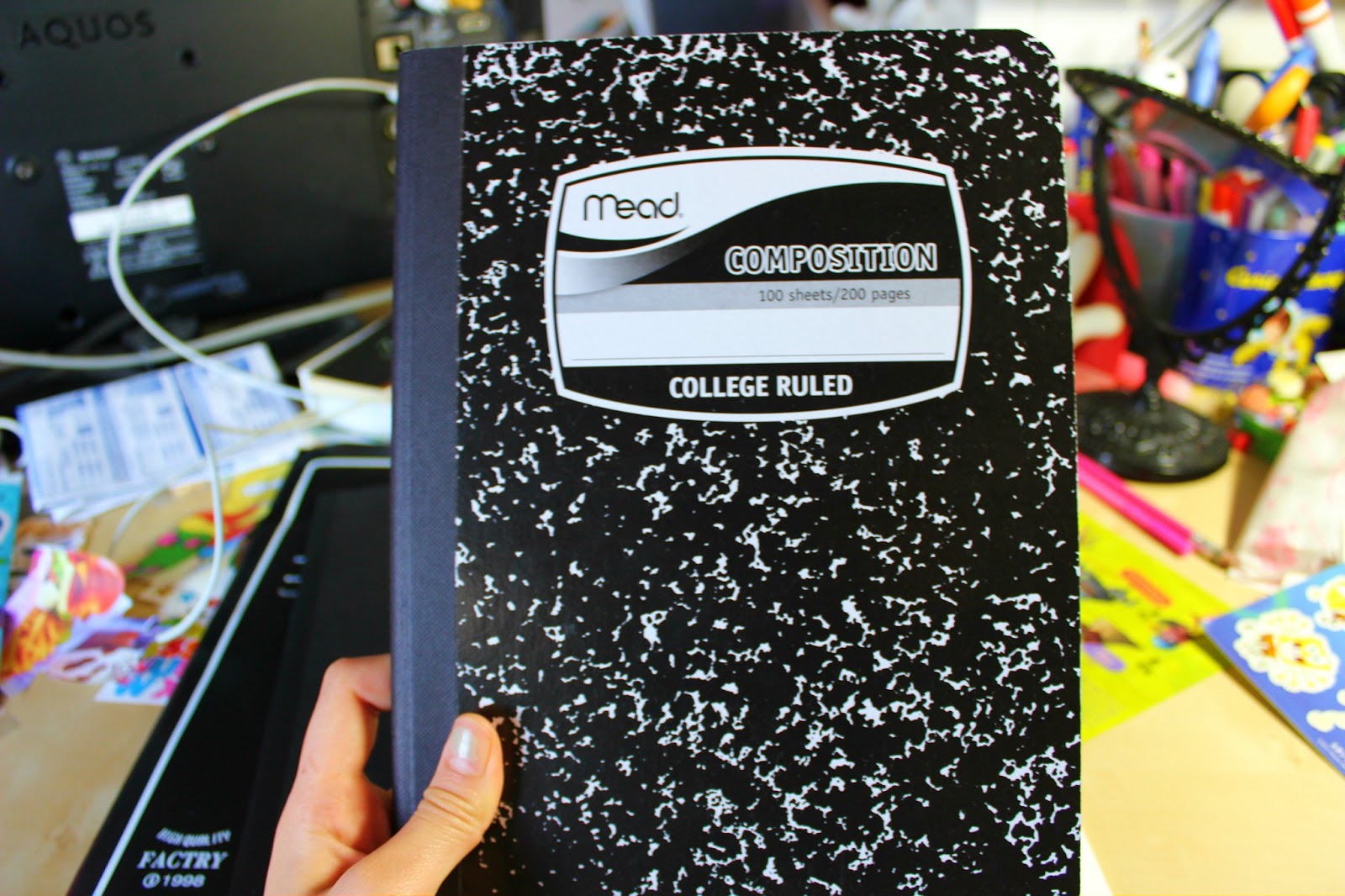 paradise: composition notebook