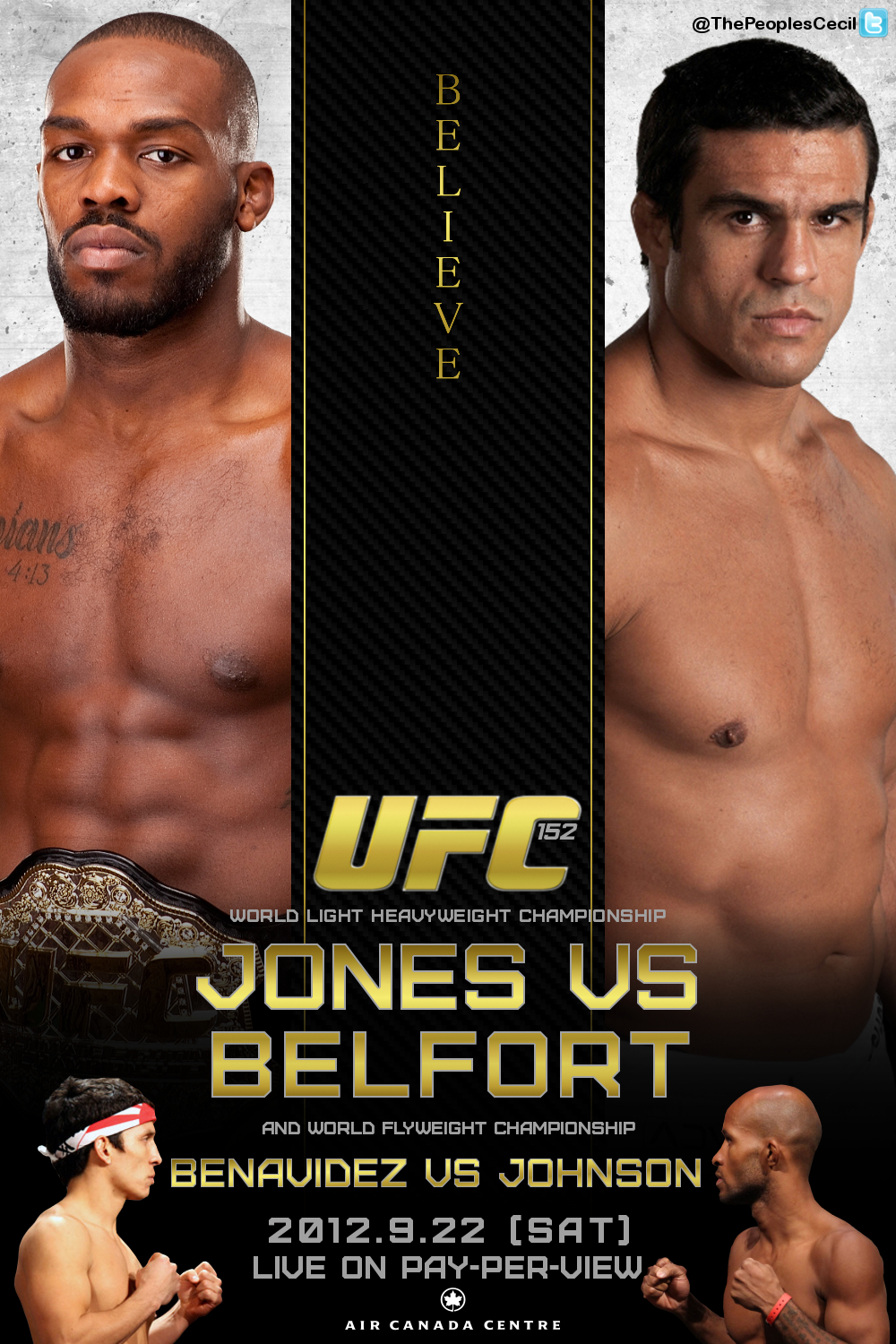 fan made UFC 152 poster (pic) - Underground - MMA Underground Forums