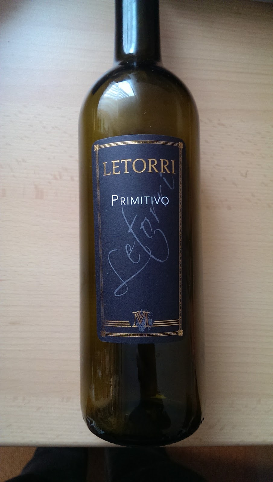 Primitivo Wein: Oktober 2017