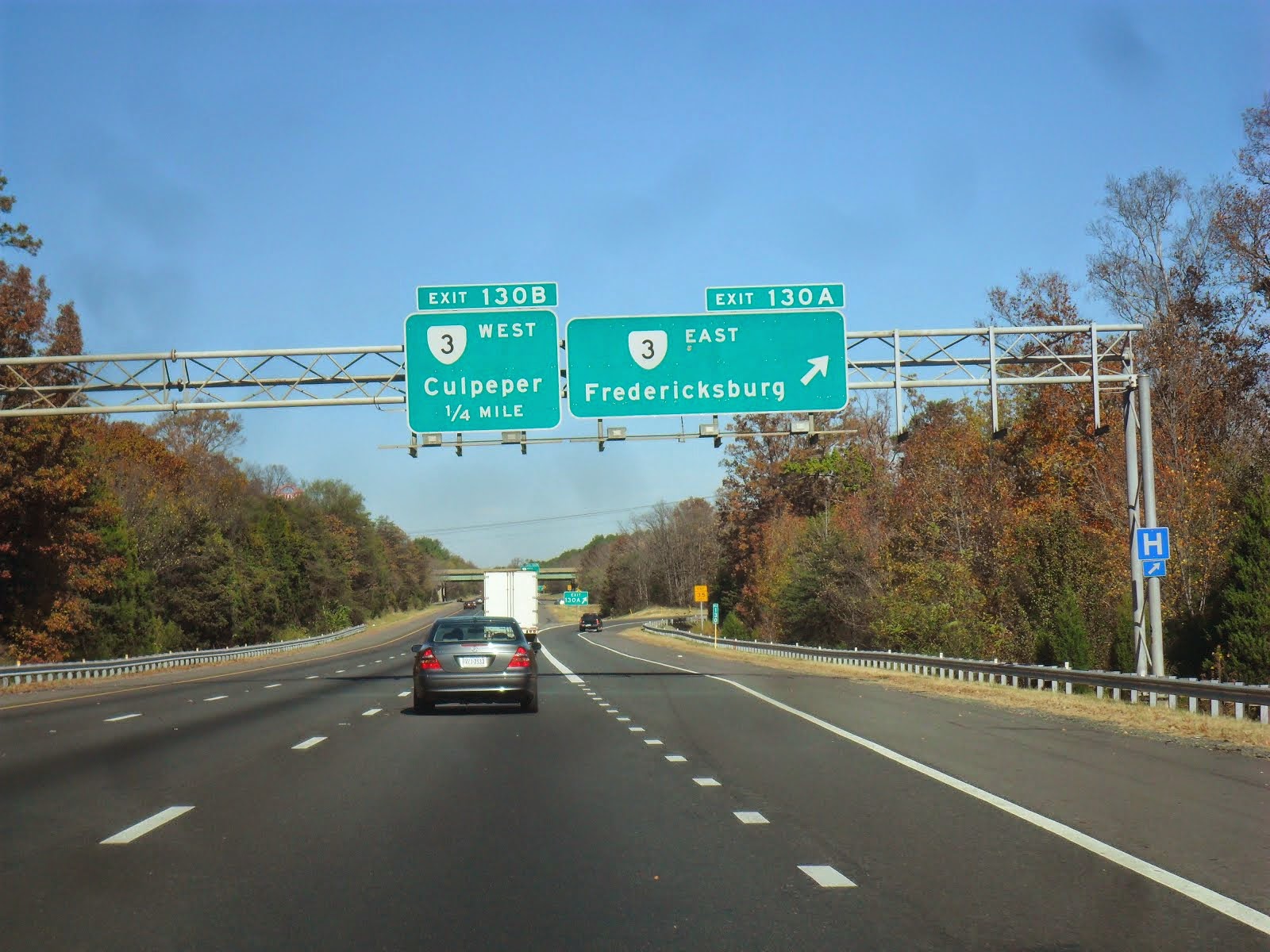 Luke's Signs: Interstate 95 & Route 3 - Fredericksburg, VA