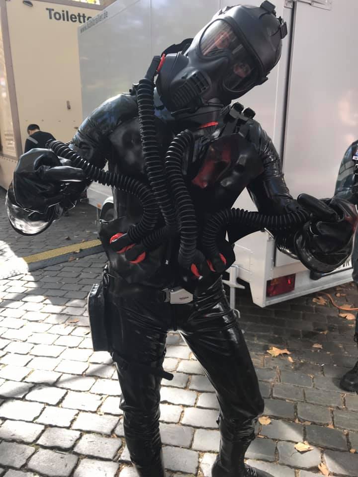 Rubber Canuck: Folsom Europe 2019 Shiny Scenes