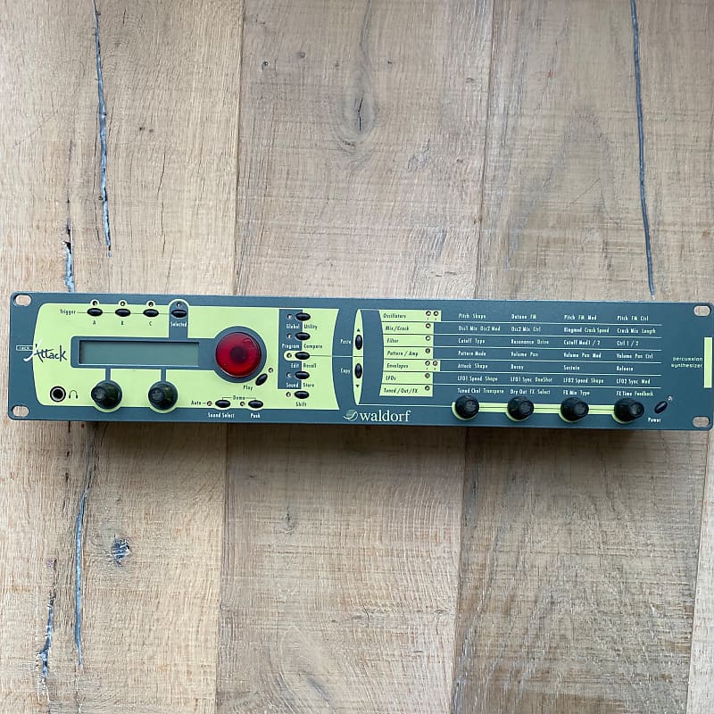 MATRIXSYNTH: Waldorf Attack Percussion Synthesizer