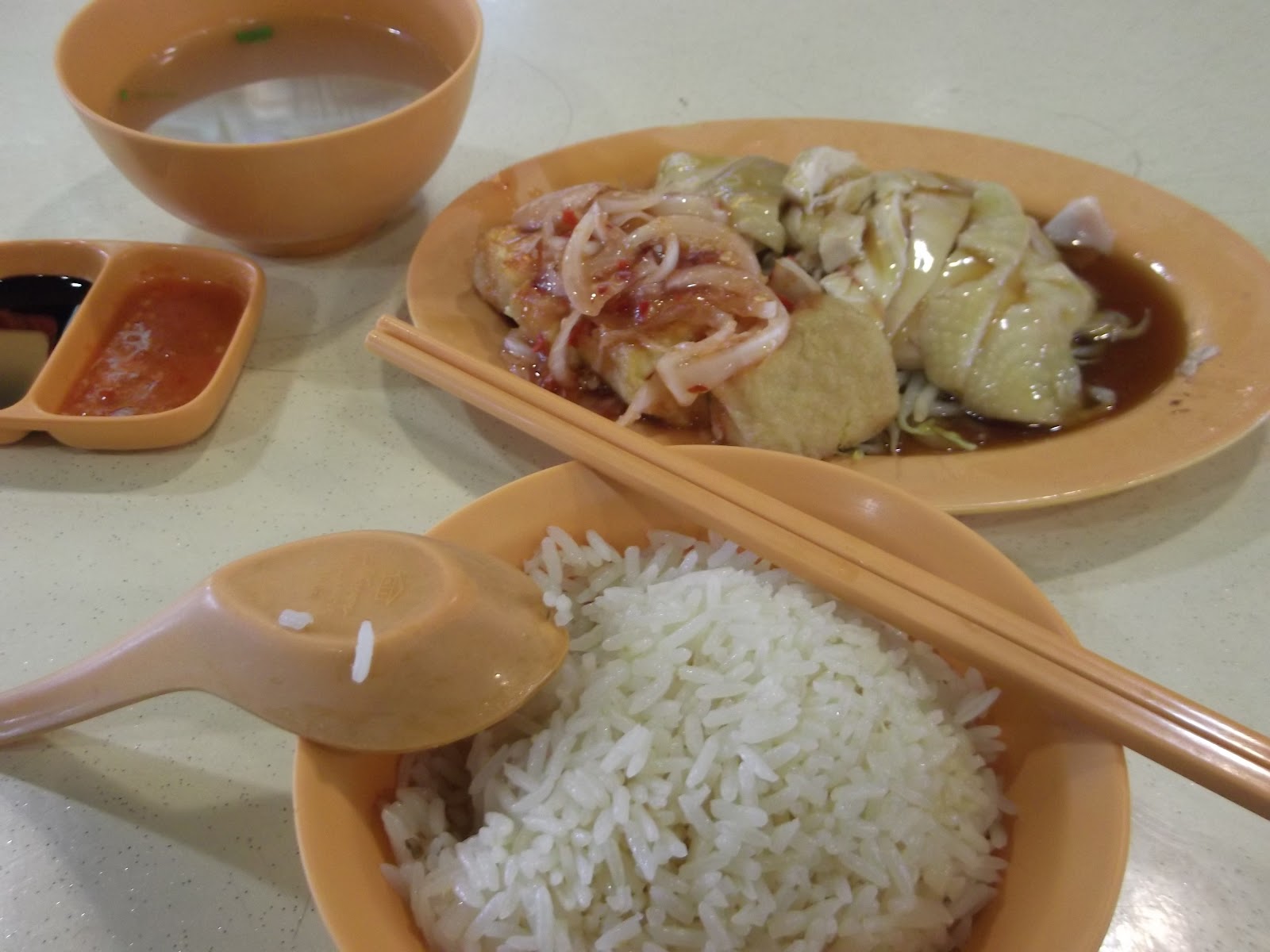 delicious chicken rice at bukit batok!! | Our Food Gallery