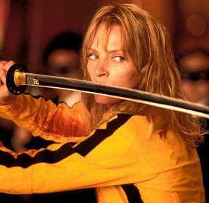 My Rainy Day Nails: Kill Bill Nail Art