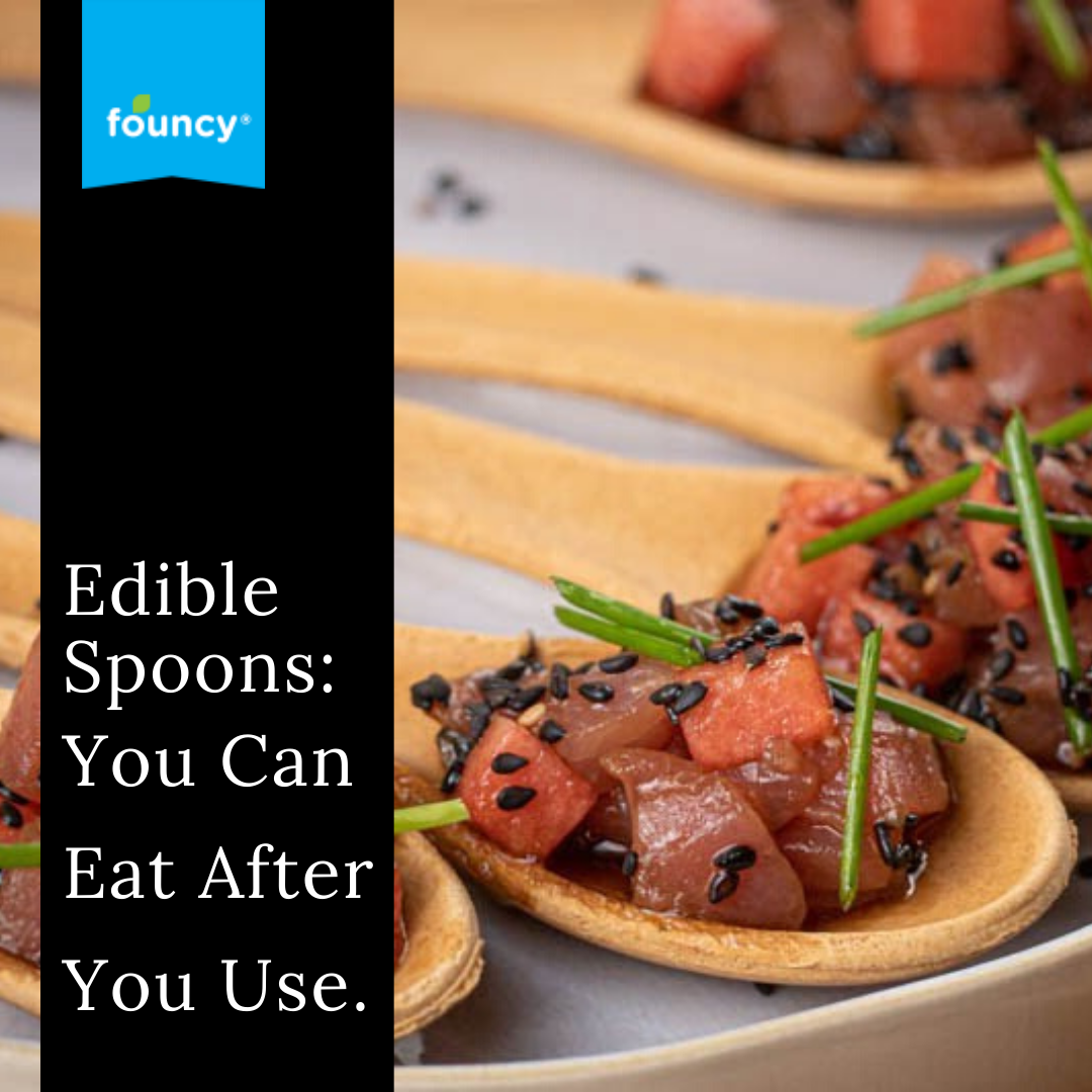 Use Edible Spoons and change the style of your eating