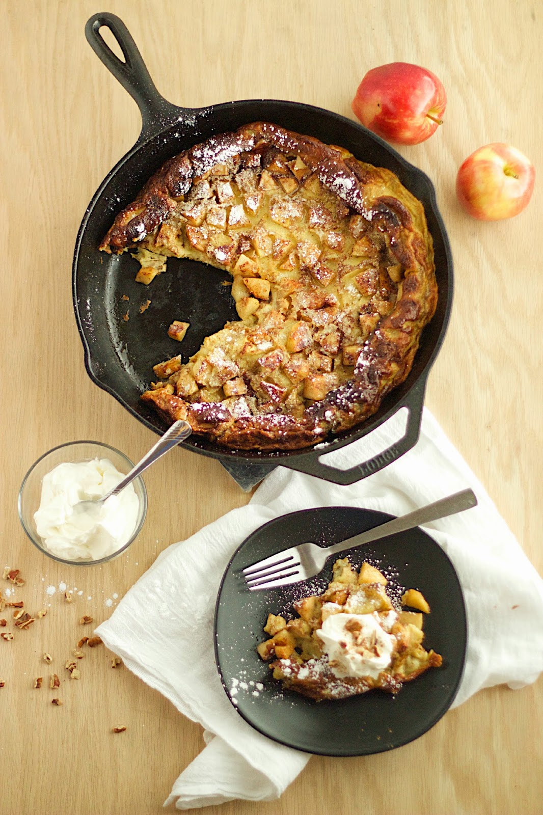 EnJOIAble Desserts Etc.: "Dutch Baby" Apple Pancake
