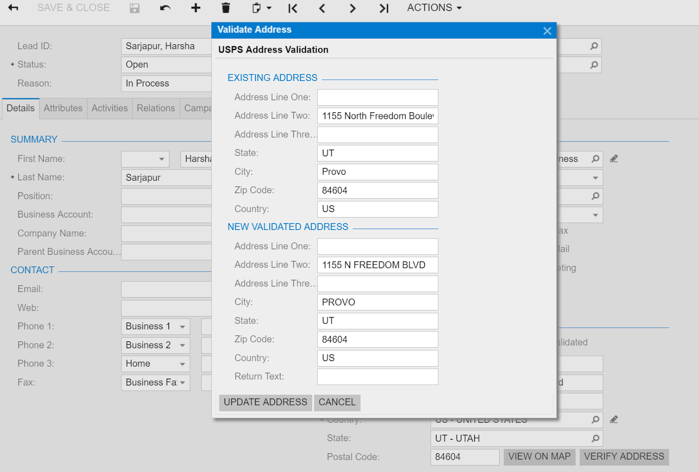USPS Address Validation For Acumatica Cloud ERP GitHub Project usps-address-validation-for-acumatica-cloud-erp-github-project