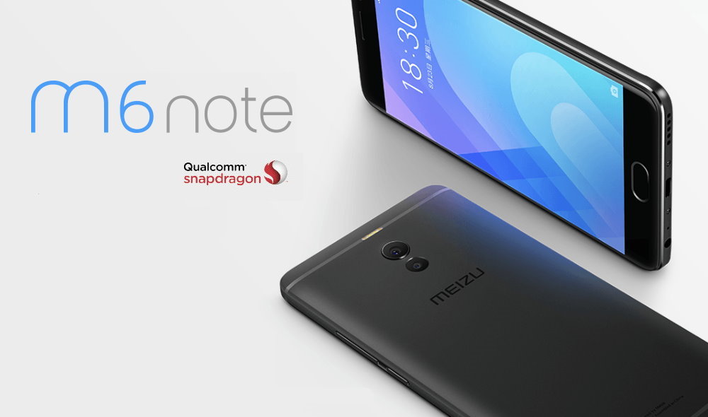 Le Meizu M6 Note officiel