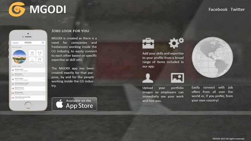 MGODI app for your professional portfolio | Computer Graphics Daily News