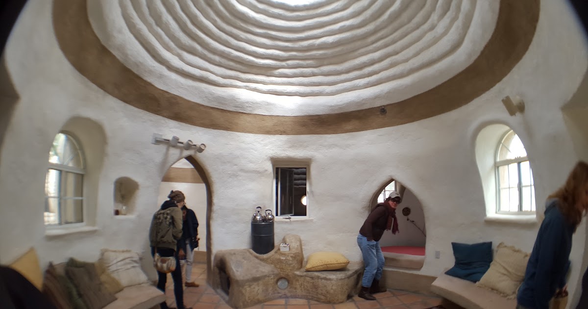 Scott's Superadobe Build Across Time: Cal-Earth Open House