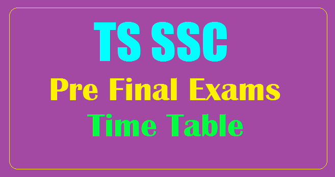 TS SSC Pre Final Exams 2020 Time Table Telangana 10th Class Pre Final Exam Dates 2020 ts-ssc-pre-final-exams-2020-time-table-telangana-10th-class-pre-final-exam-dates-2020