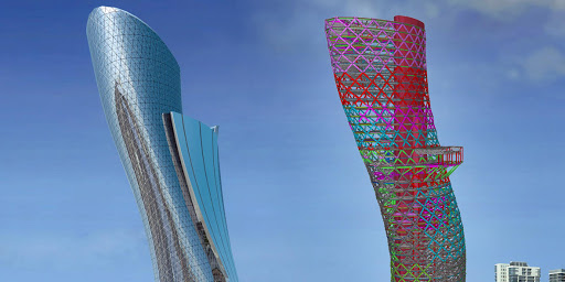 Capital Gate - Leaning Tower of Abu Dhabi