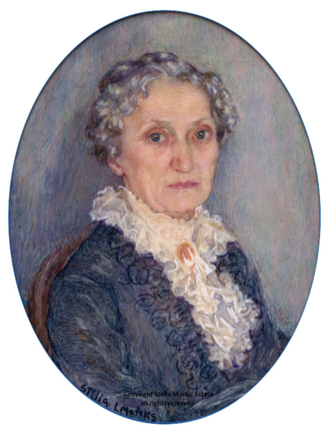 A Private Portrait Miniature Collection: THE CELEBRITY OF STELLA MARKS ...