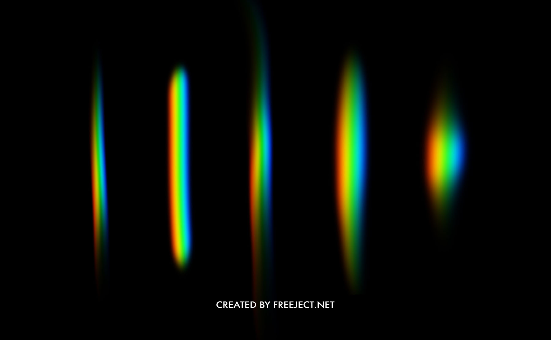 Free Download Rainbow Light Overlay