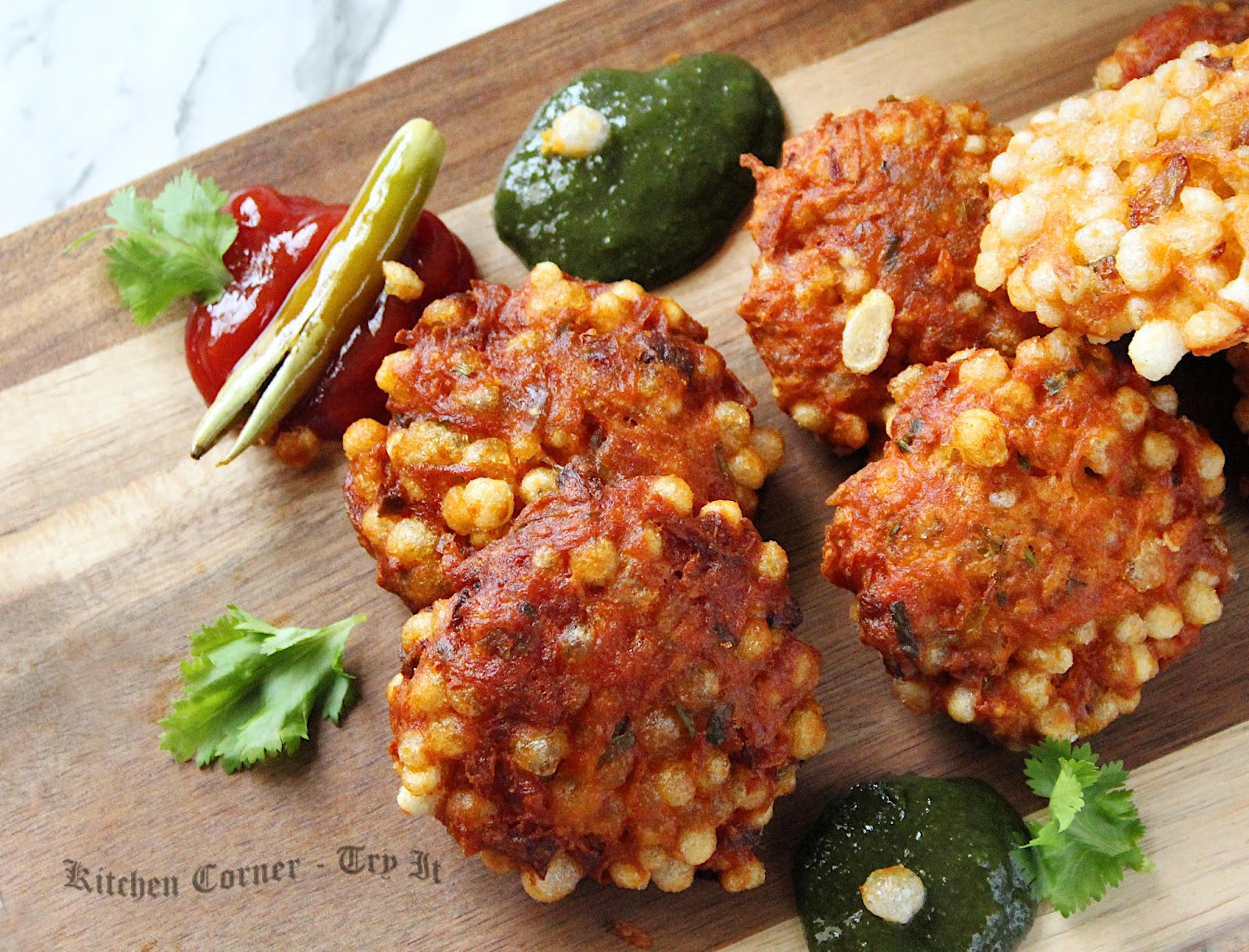 Sabudana/Sago Pearls Vada- Gluten free snack