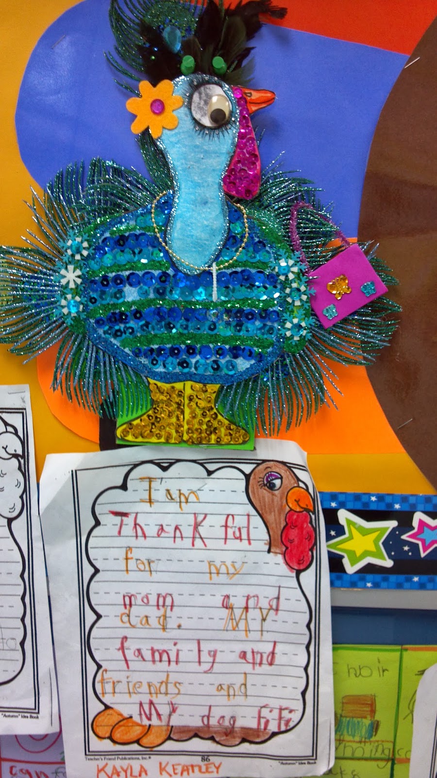 PreK--Preschool Ideas from Noey: more turkey hiding with a disguise