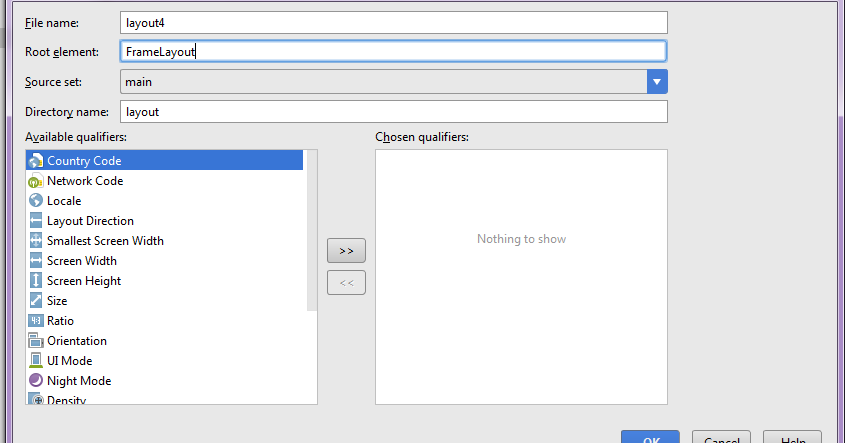 Masrapah Blogger: Membuat "Frame Layout" Menggunakan Android Studio