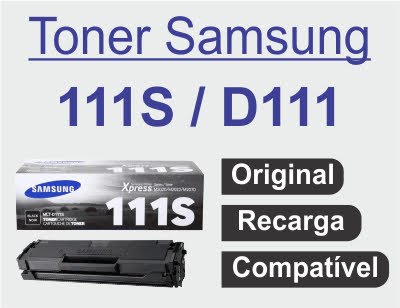 Toner Samsung 111S / D111 / D111S / 111 / MLT-D111S - Cartuchos Porto ...