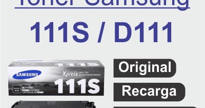 Toner Samsung 111S / D111 / D111S / 111 / MLT-D111S - Cartuchos Porto ...