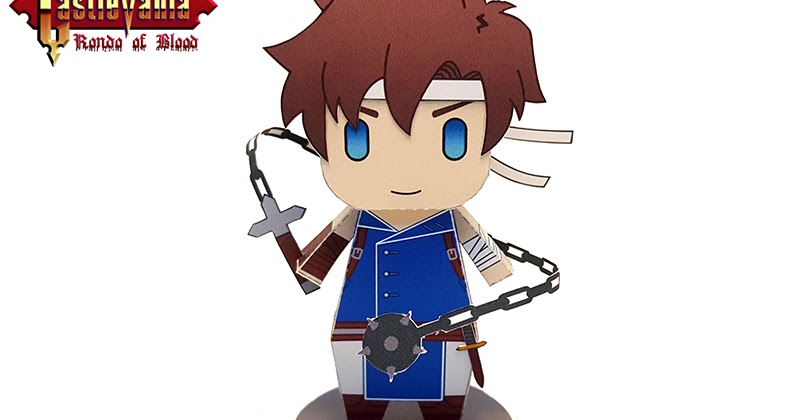 Castlevania: Rondo of Blood - Richter Belmont Paperized | Paperized Crafts