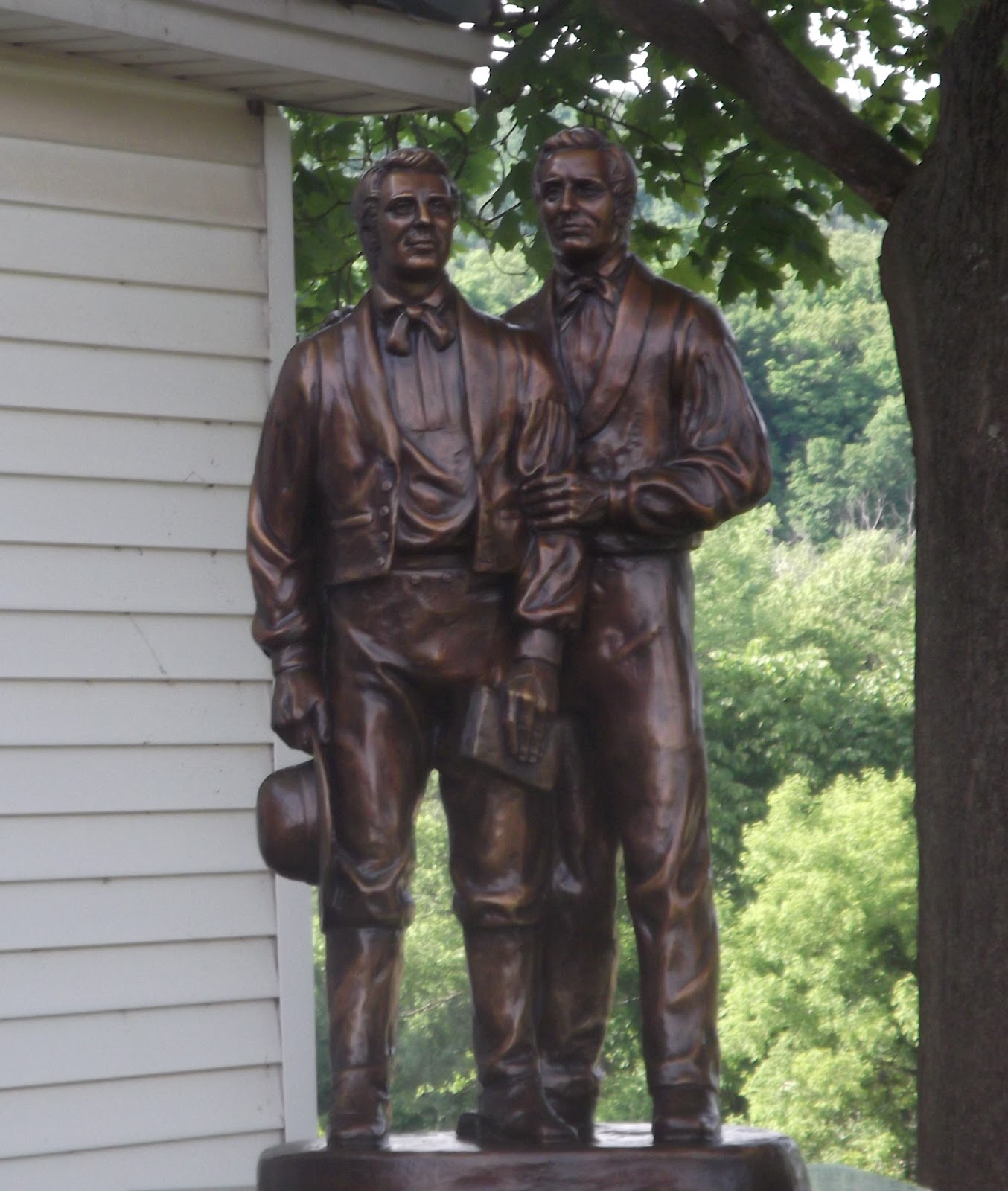Karlinseys in Utica, New York: Susquehanna River with the Bullochs