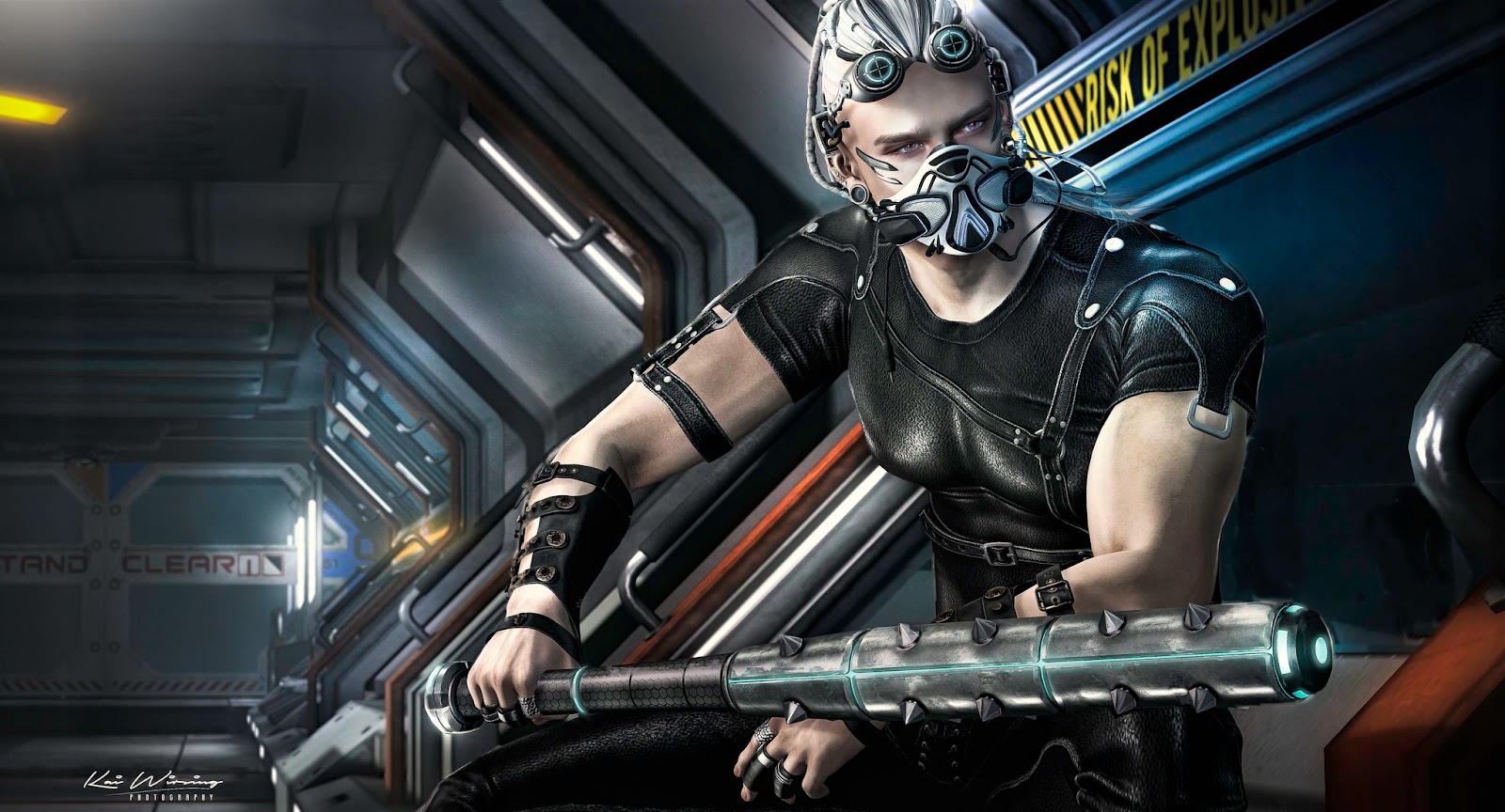 [The Forge] Ruiner Bat.@ Mainframe / A&Y Scorpio Cyber Mask ...