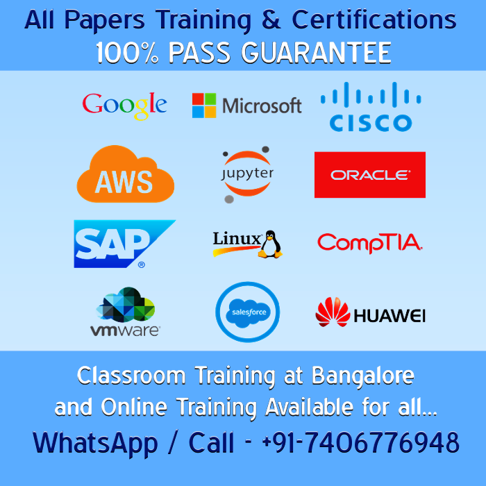 100 Pass Guarantee in 1st Attempt any IT Certification