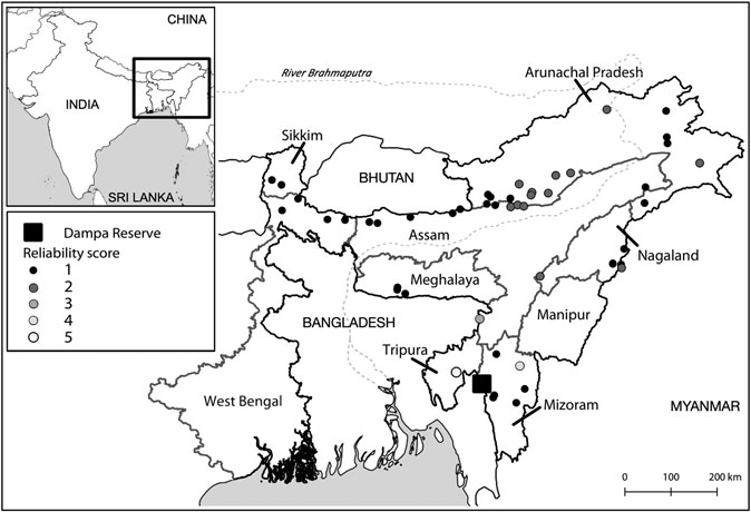 Sciency Thoughts: Cuon alpinus: Understanding the distribution of ...