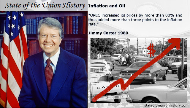 State of the Union History: 1980 Jimmy Carter - Inflation and Oil ...