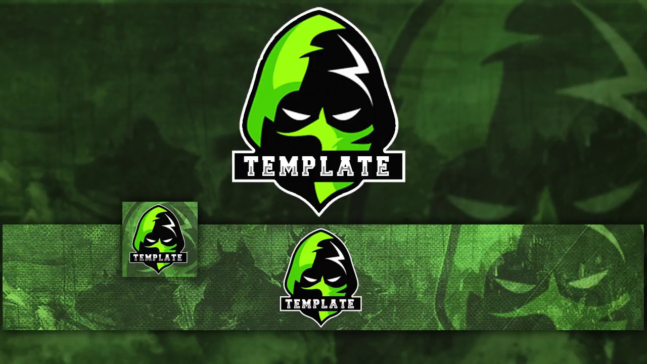 115+ FREE YouTube Gaming Logo, Banner & Avatar Template | Graphic ...