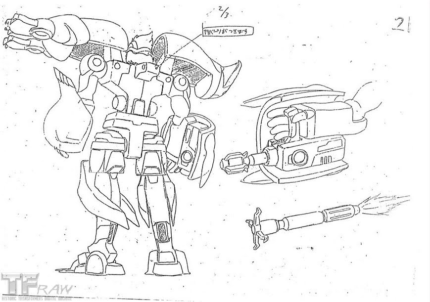 Beast Wars Neo Model Sheets