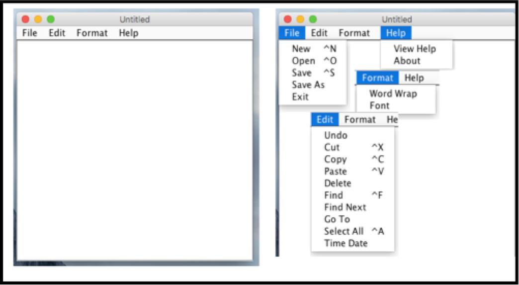 NotePad Project in Java NotePad Project in Java