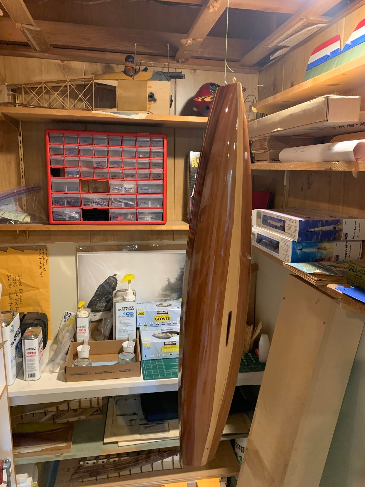 V8 IOM Sprayed With 2-Part Urethane