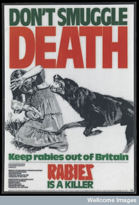 Item of the Month, August 2012: British rabies posters from the 1970s ...