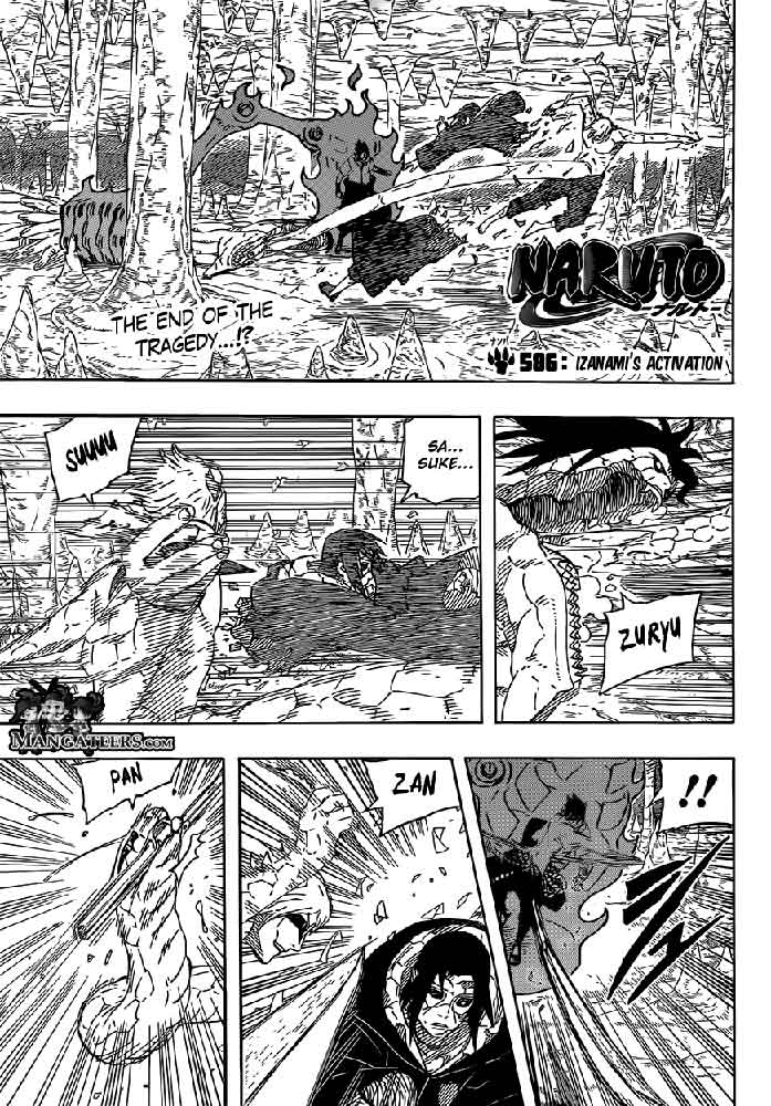 naruto information: naruto manga chapter 584-589