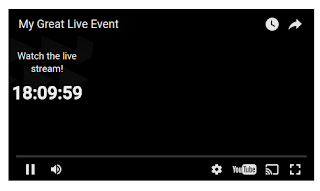 Embed YouTube livestream and live chat on your blog or website