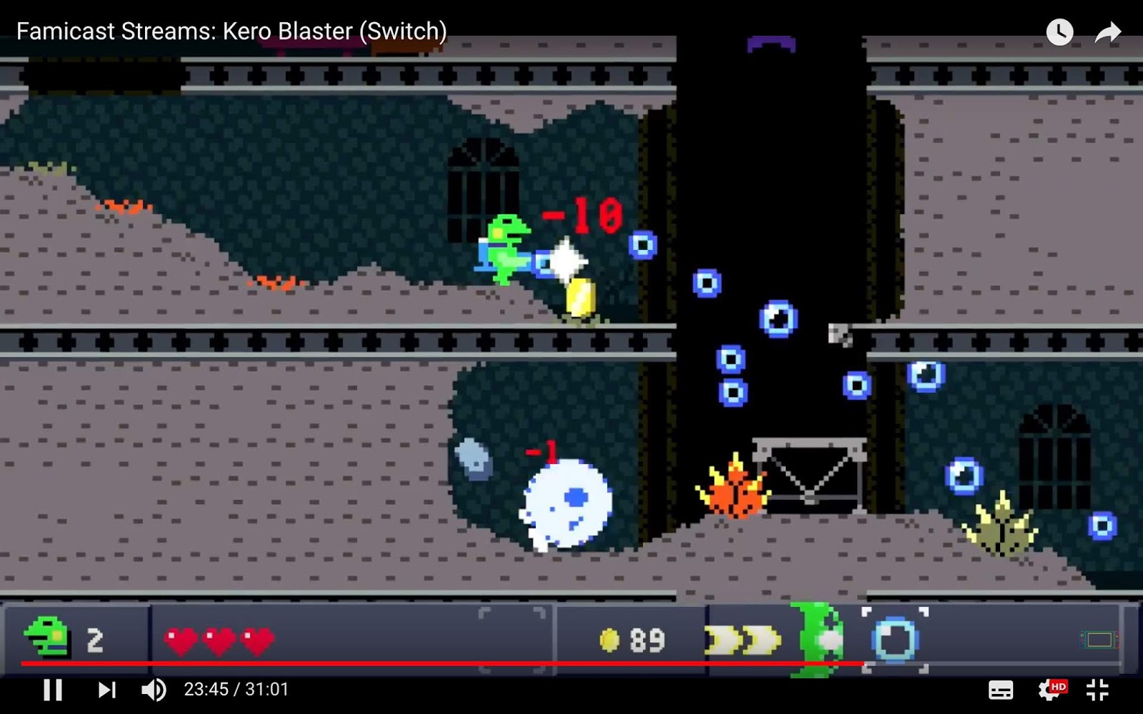 Review: Kero Blaster (Switch) - TheFamicast.com: Japan-based Nintendo Podcasts, Videos & Reviews!