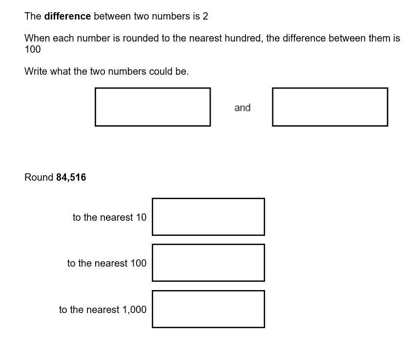 Year 5: Maths Challenge - Problem Solving Questions