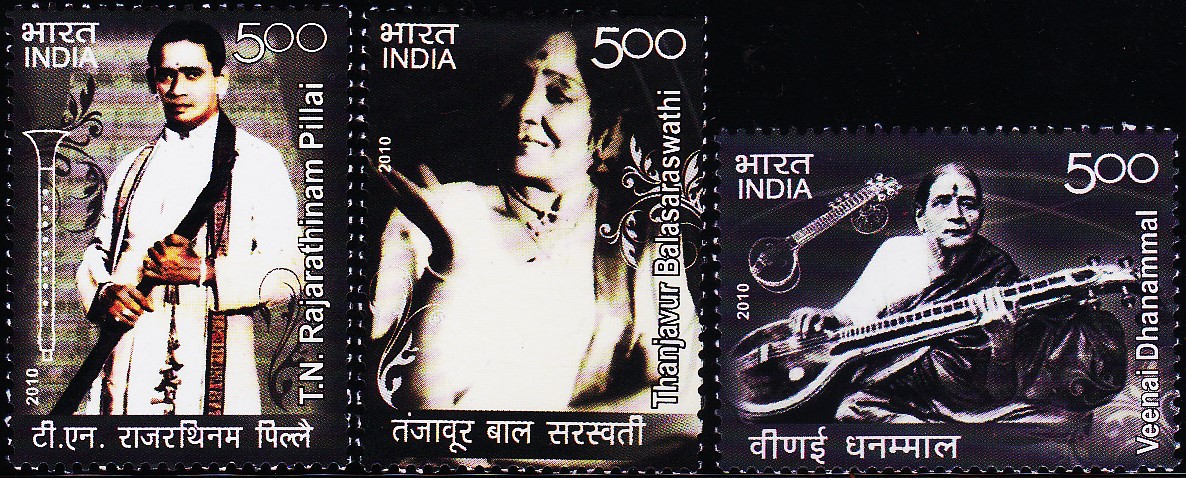 Heritage of India stamps site: Singers and Music Composer on stamps