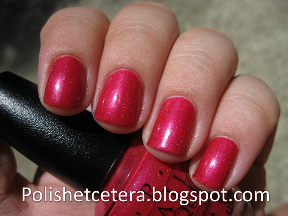 OPI California Raspberry - Polish Etc.