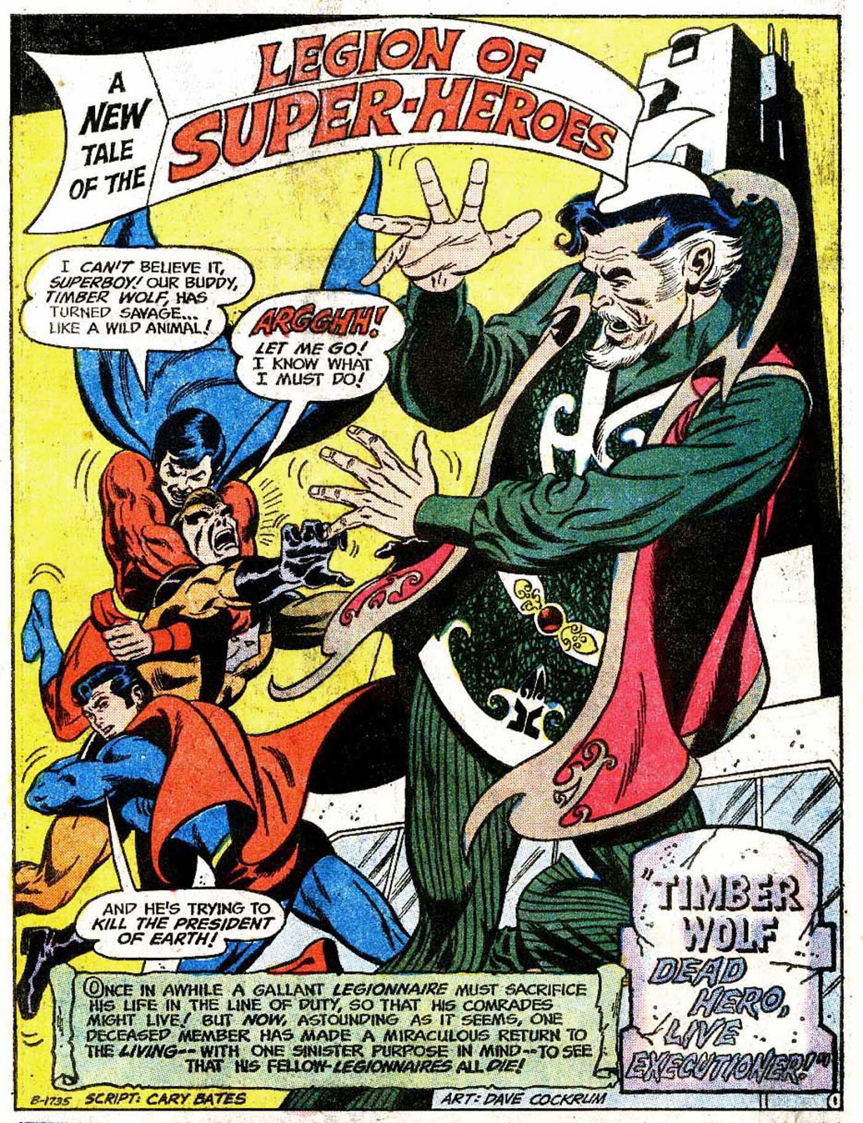 Diversions of the Groovy Kind: Making a Splash: Dave Cockrum's Legion