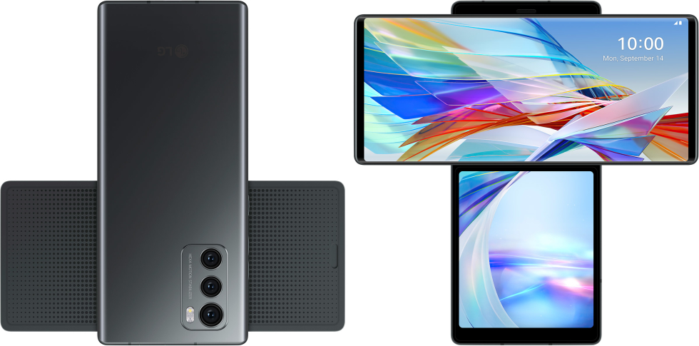 Ecco LG WING, lo smartphone doppio display con apertura a T | Video