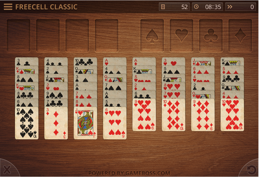Freecell Solitaire Classique